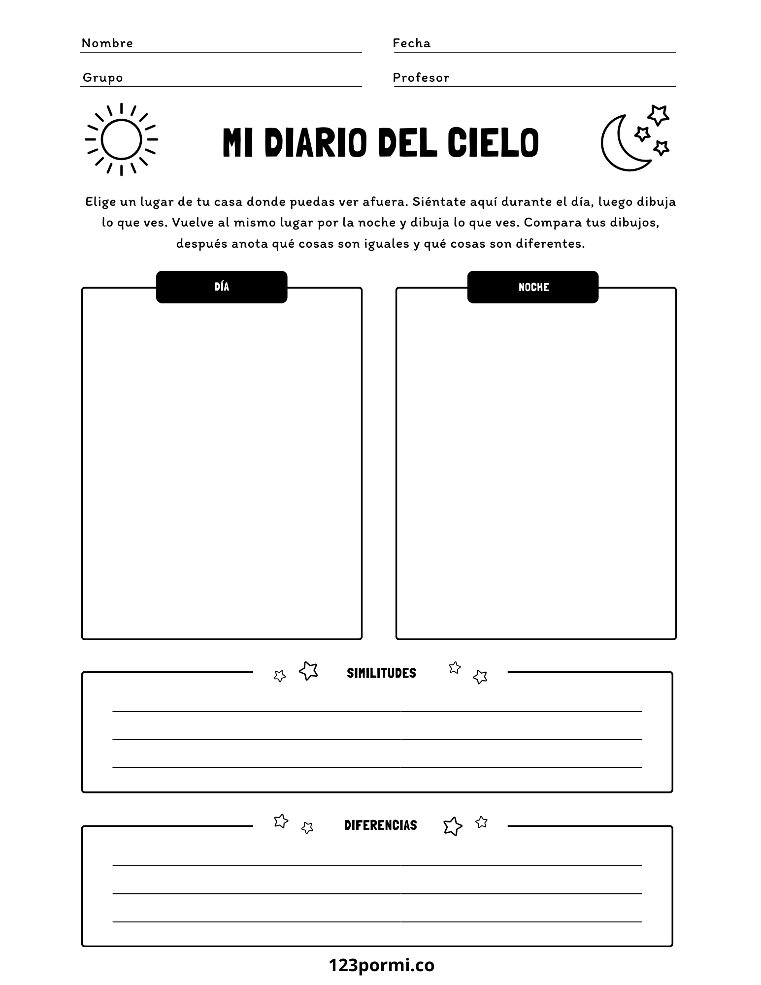 Actividad narrativa – 123 por mi