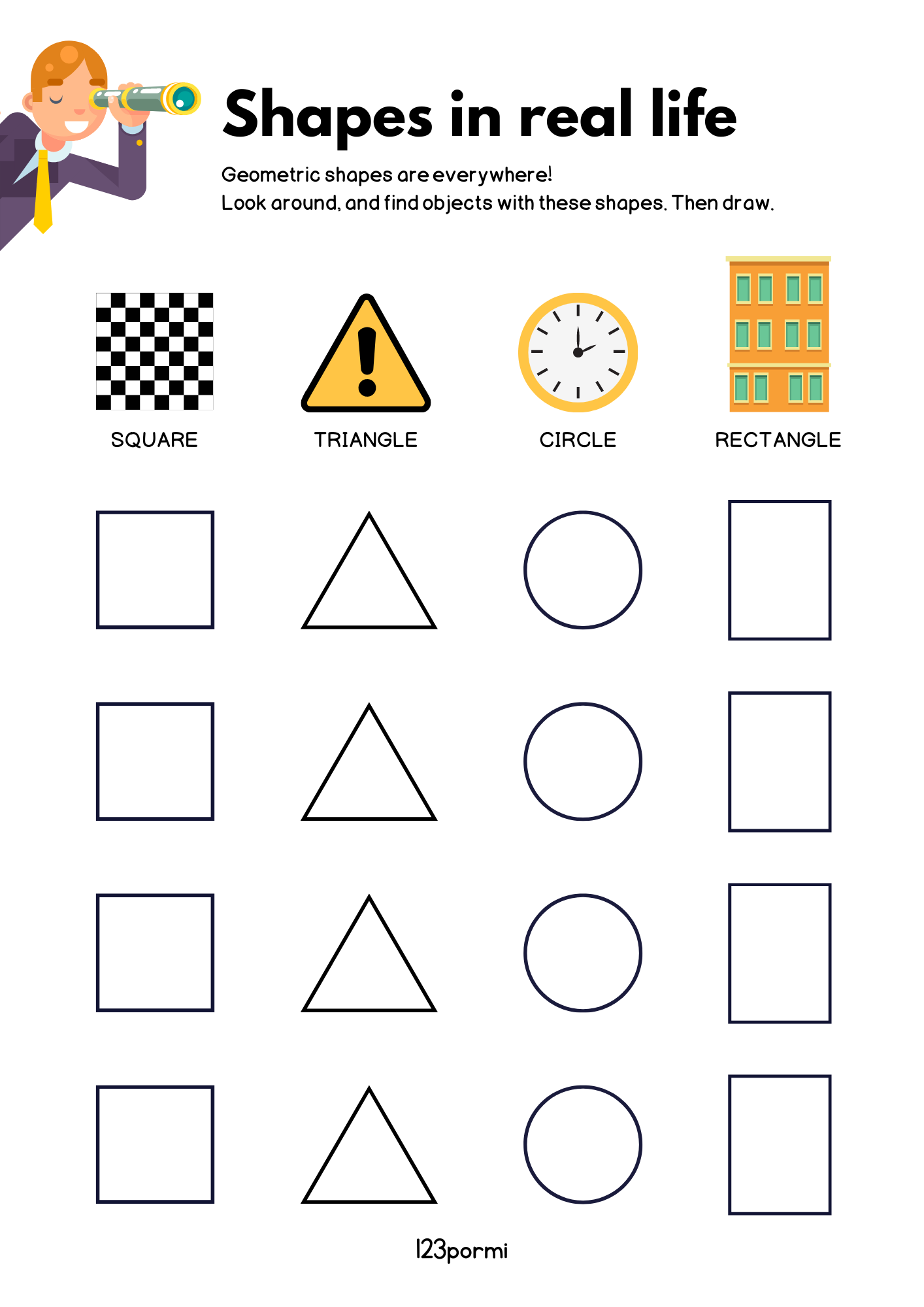 Shapes in life – 123 por mi