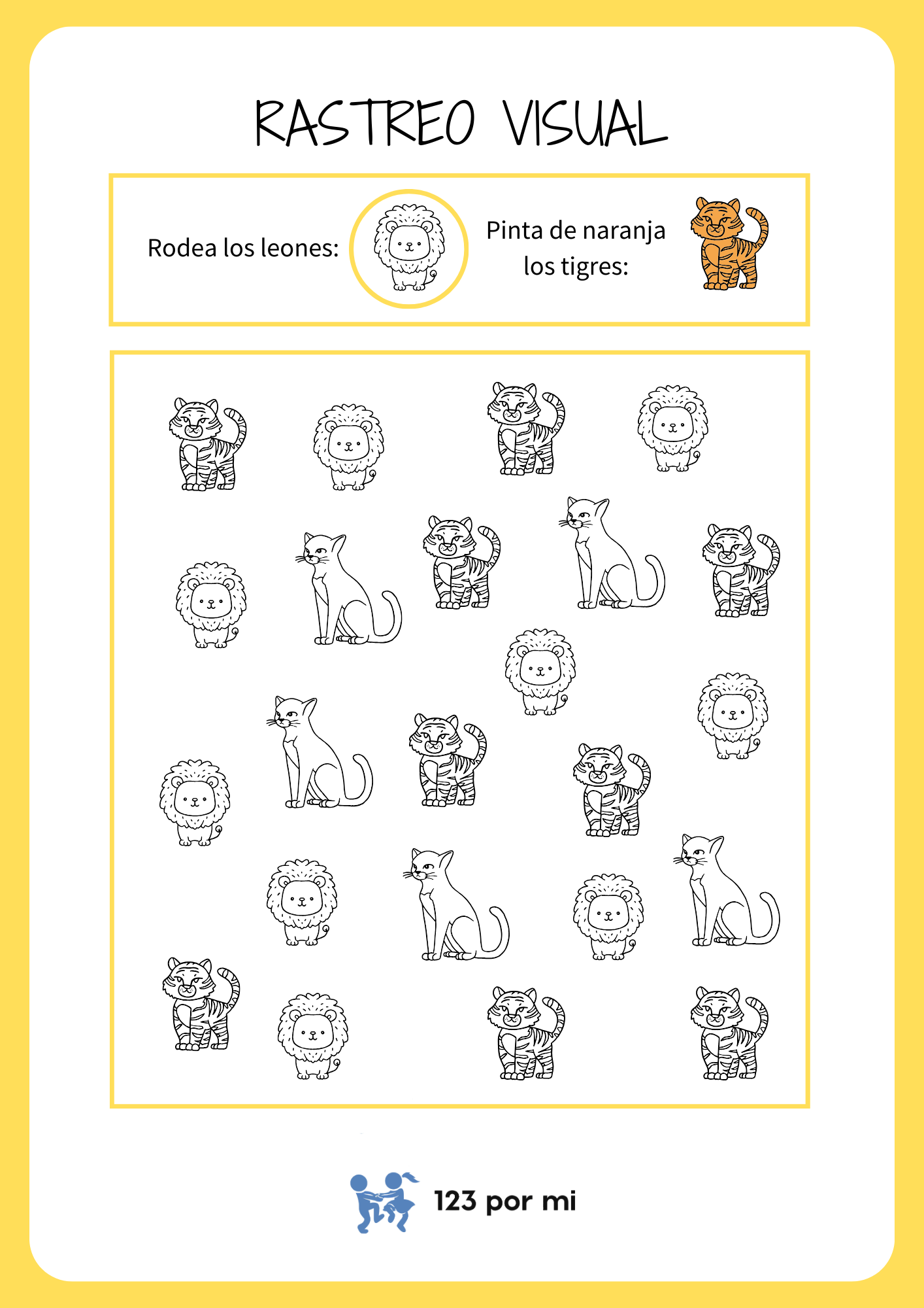 Rastreo Visual – 123 por mi